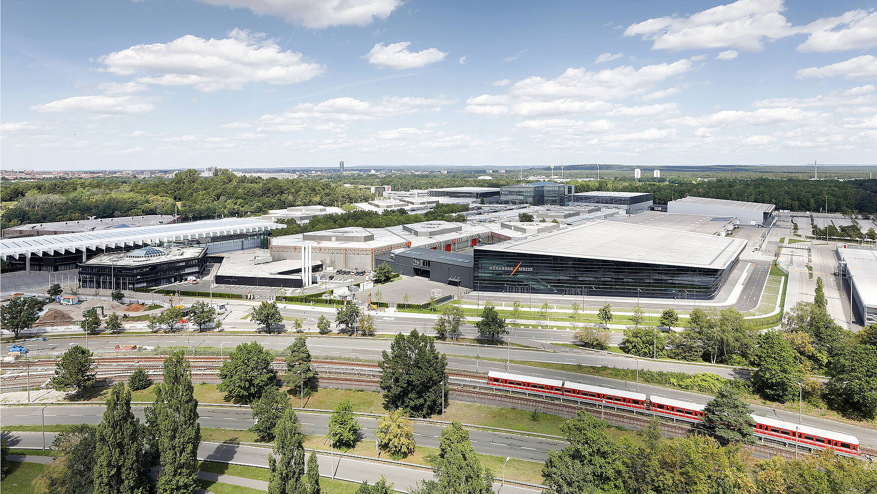 NürnbergMesse im Herbst