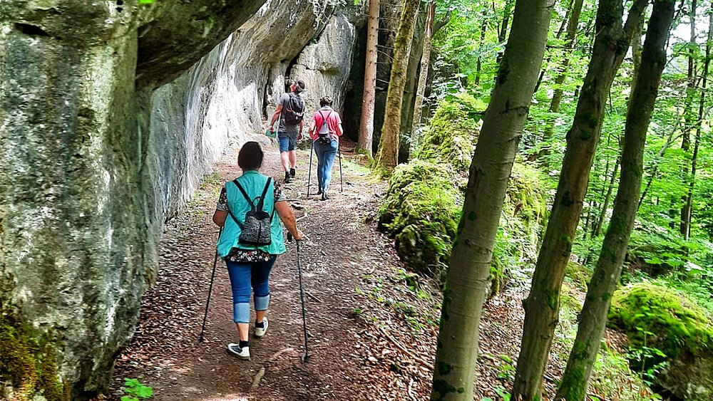 Wanderung durch das Klumpertal